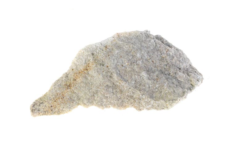 Interesting Limestone on a White Isolated Background Stock Image ...