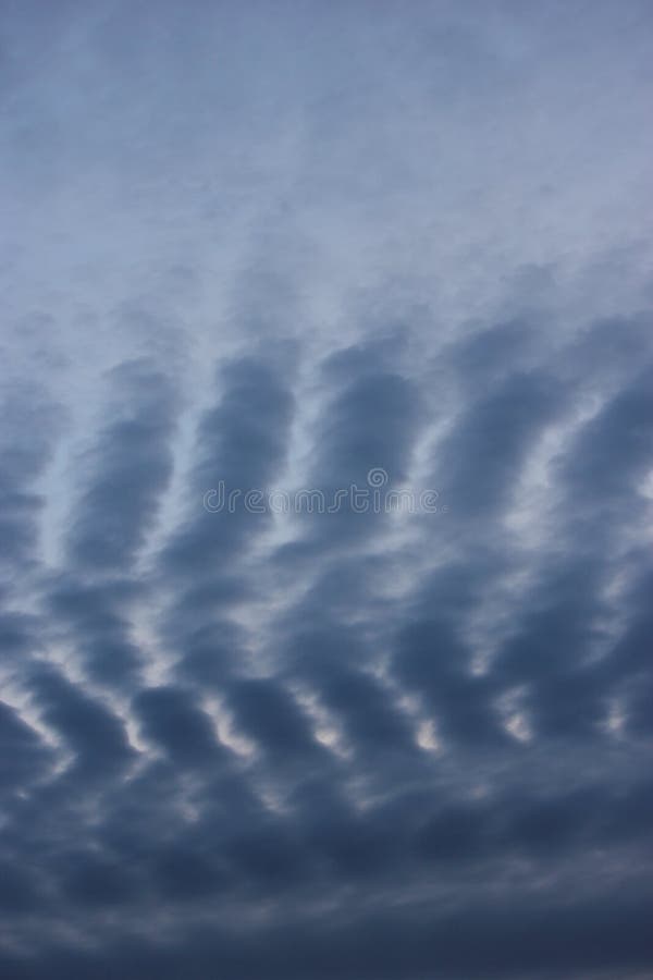 Vertical Abstract Weather Natural Blue Grey Wave Cloud Pattern Sky ...