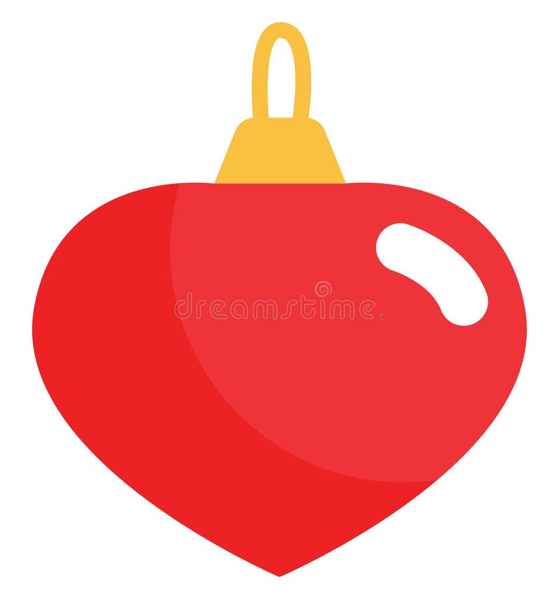 Interesting Red Christmas Toy, Icon Stock Vector - Illustration of ...
