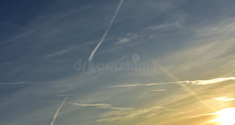 Interesting sky stock photo. Image of warm, time, skies - 90522608