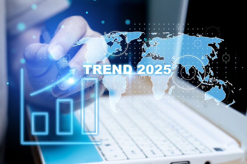 Interesting Trend Ideas for 2025 Stock Image - Image of artistic ...