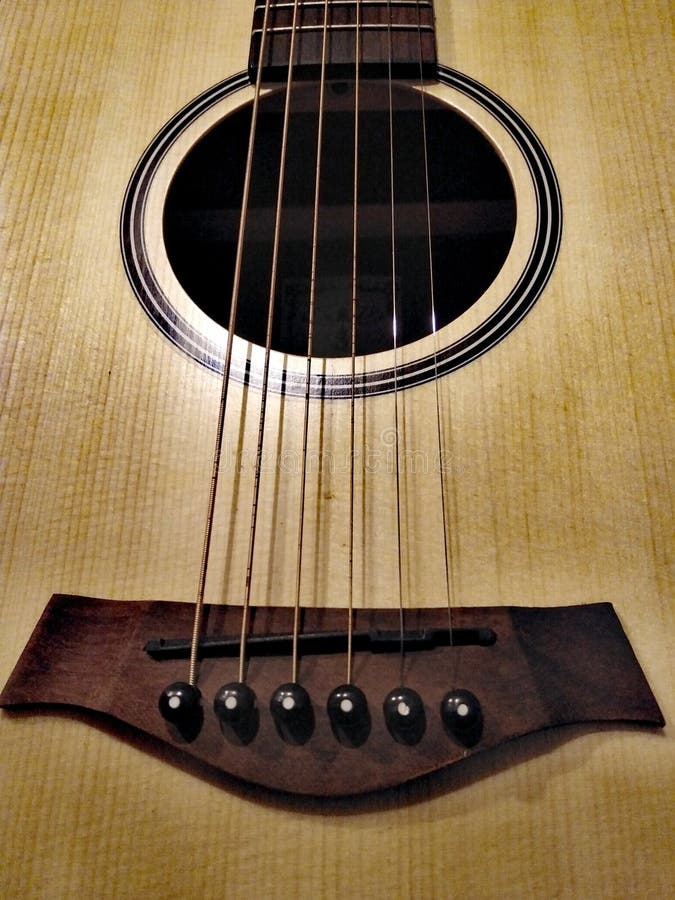 An Interesting View of the Guitar String Stock Image - Image of bassist ...