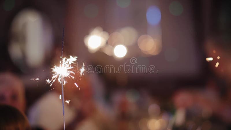 Interesting View of Sparkler Burning, Reverse Speed in Slow Motion ...