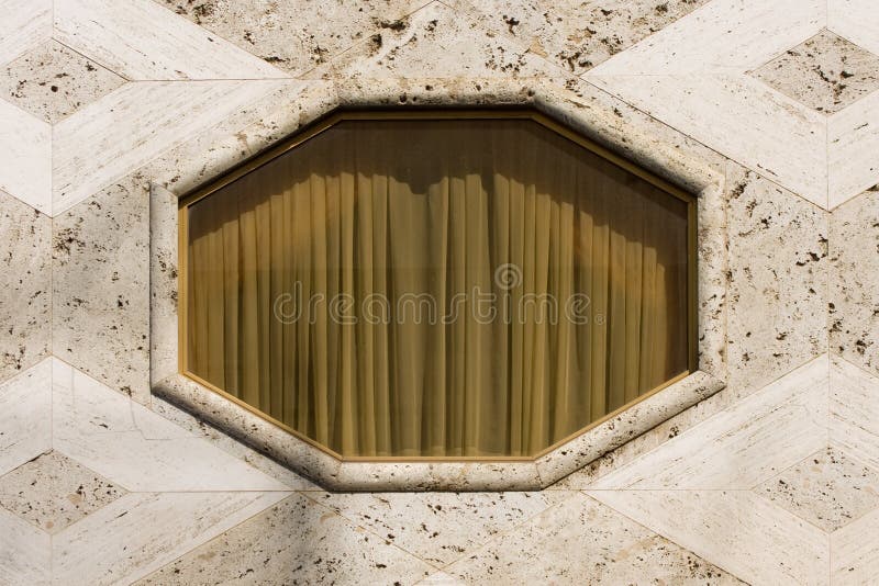 Interesting window stock image. Image of blind, stone - 6064199