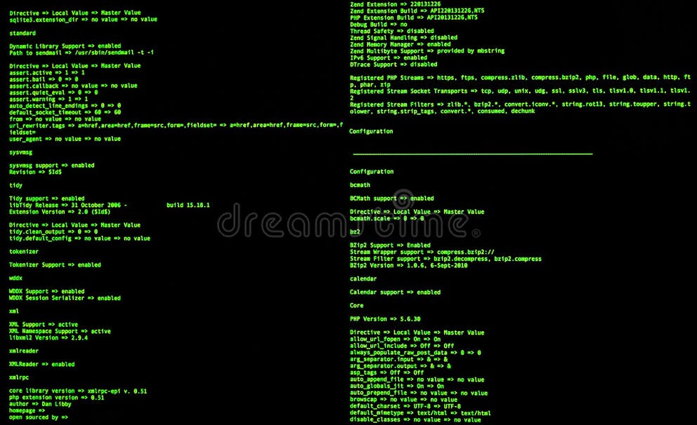 Interfaccia Della Riga Di Comando Del Computer Cli Coperture Di Colpo ...