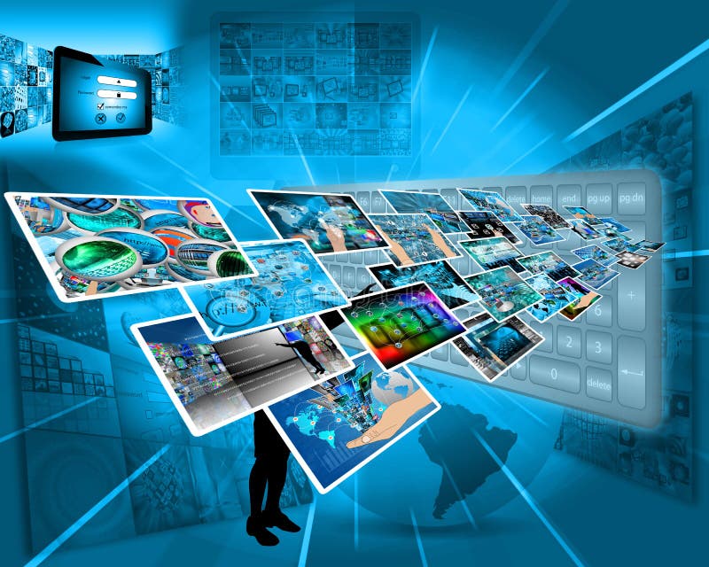 Interface stock illustration. Illustration of electronic - 36265160