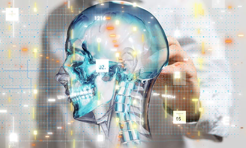 A Interface As Medical Network Concept Stock Photo - Image of ...