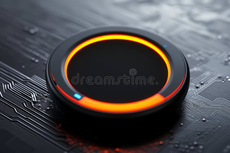 The Interface Boasts Blue and Orange Elements of High-tech, Epitomizing ...