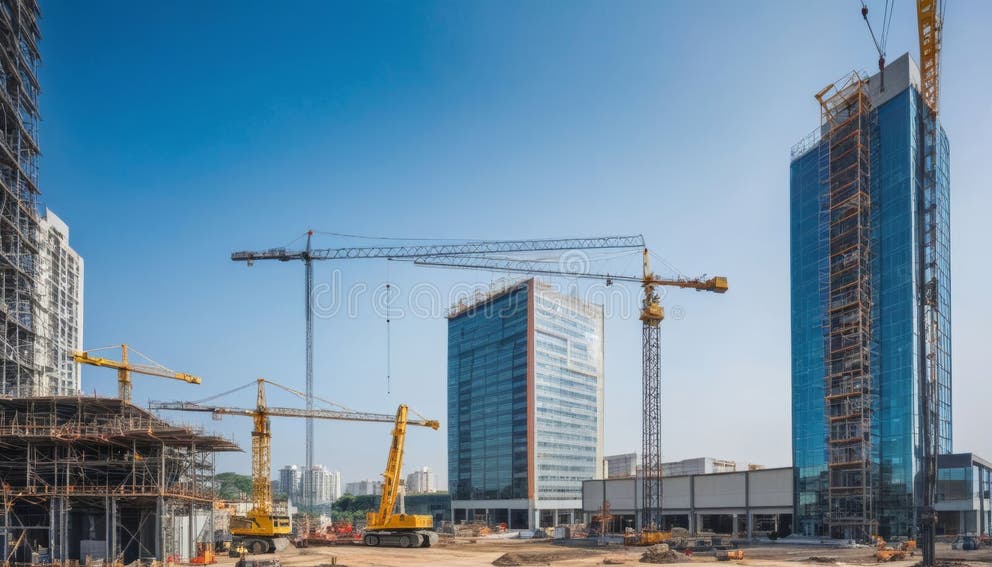 Interface Building Building Industrial Concept Infrastructure Equipment ...