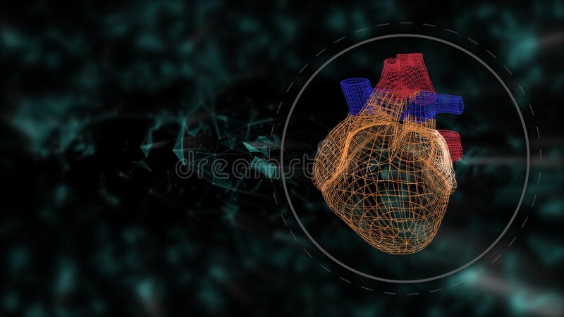 Heart Scan Animation. the Interface for Detecting Diseases and Problems ...