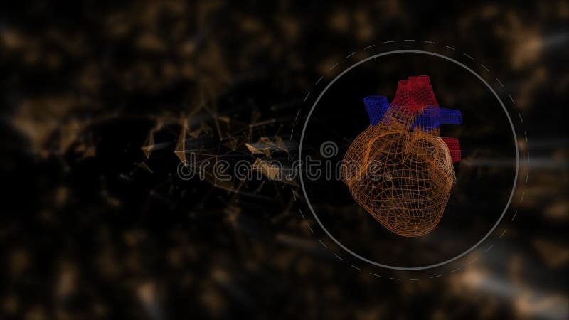 Heart Scan Animation. the Interface for Detecting Diseases and Problems ...