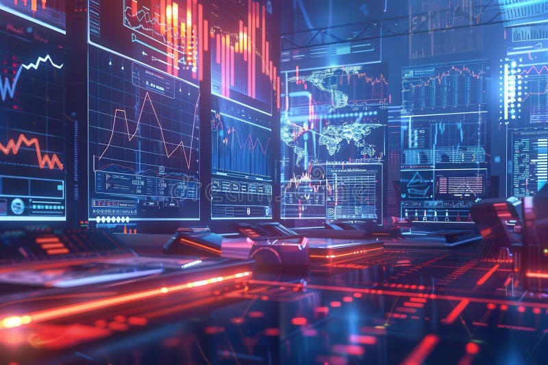 The Interface Displays Cryptocurrency Market Values, Charts, and ...