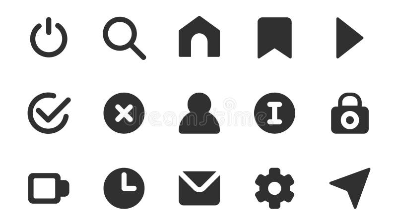Basic Glyph Icon Stock Illustrations – 2,086 Basic Glyph Icon Stock ...