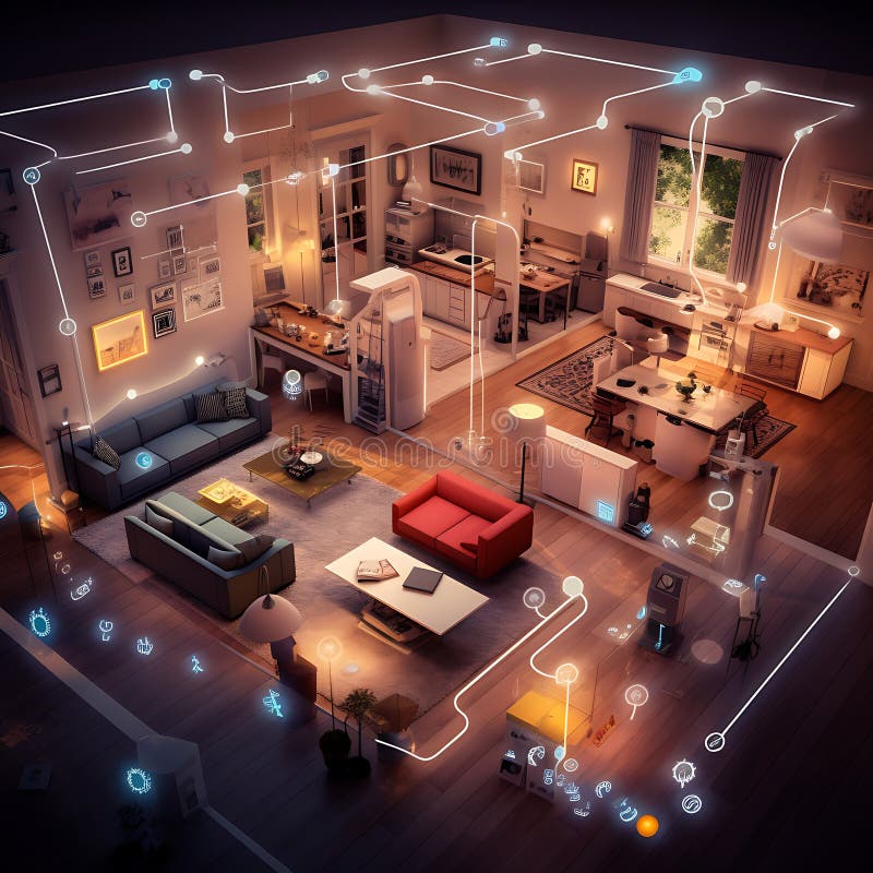 The Interface of a Fully Automated Home during Evening Stock ...