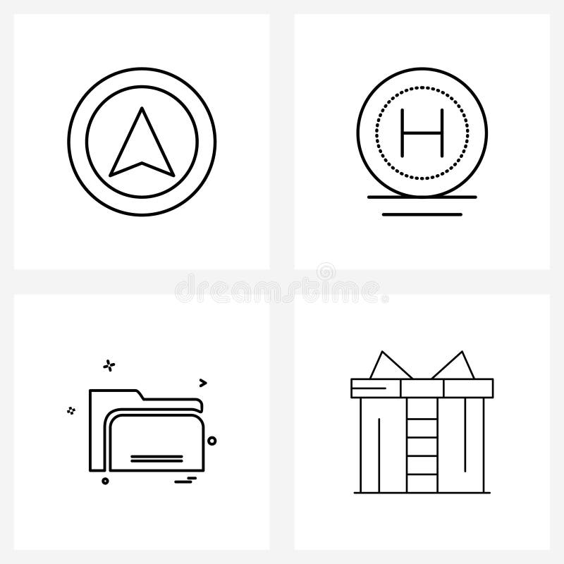 Navigation folder stock illustration. Illustration of navigation - 77234784