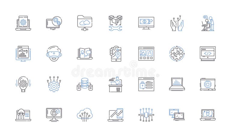 Interface Line Icons Collection. Intuitive, Responsive, Modern, Sleek ...