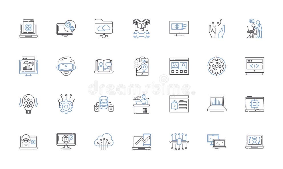 Interface Line Icons Collection. Intuitive, Responsive, Modern, Sleek ...