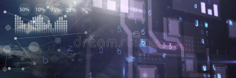 Interface Overlay of Connection Statistics Graphics with Computers ...