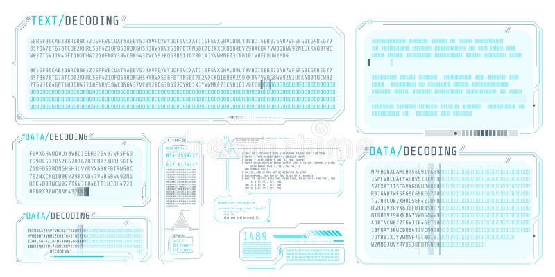 HUD Interface Design for Decoding Big Data. Stock Illustration ... HUD Interface Design for Decoding Big Data. Stock Illustration ...