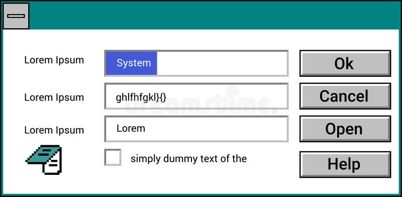 Old Operation System Stock Illustrations – 233 Old Operation System ...