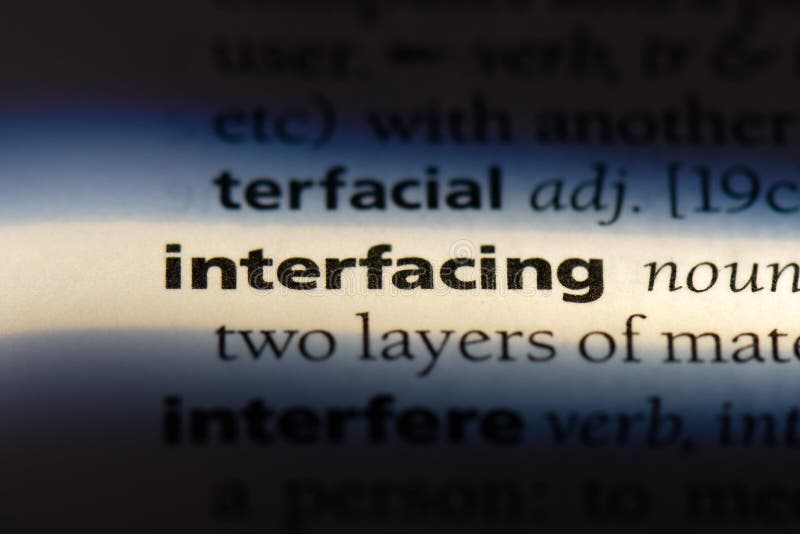 Interfacing stock photo. Image of text, interfacing - 126531984