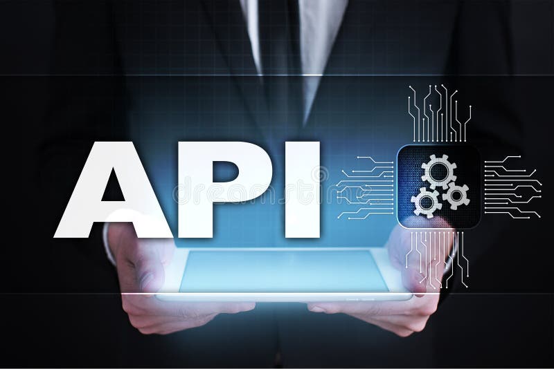 Interfaz De Programación De Uso API Concepto Del Desarrollo De Programas Imagen de archivo ...