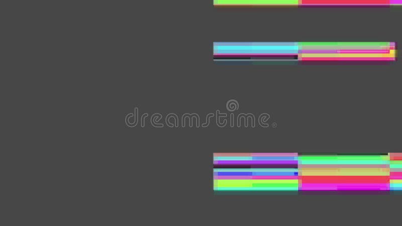 The Clutter on the Screen with Color Defects in the Color and Gray ...