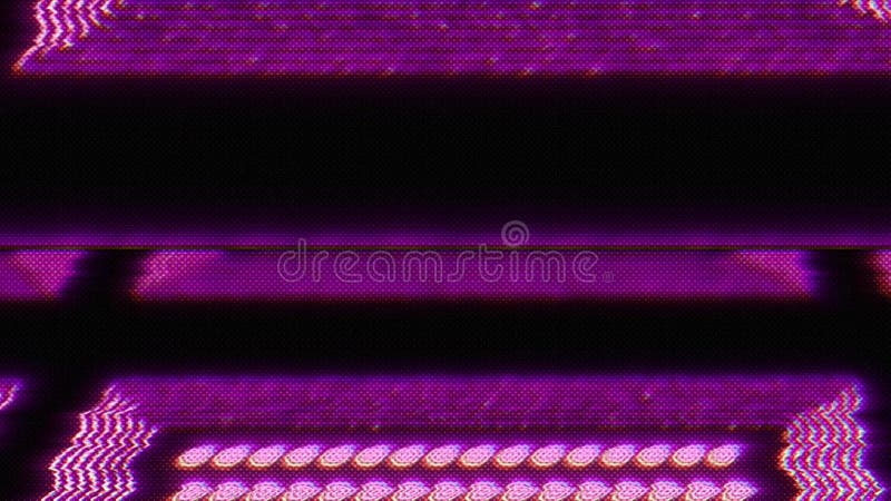 Interference Modern Abstract Geometric Glitch Effect Sci-fi Psychedelic ...