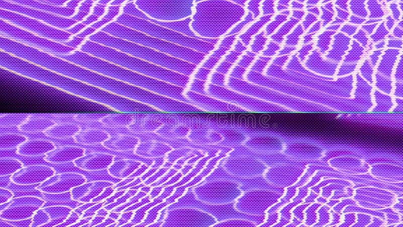 Interference Modern Abstract Geometric Glitch Effect Sci-fi Psychedelic ...