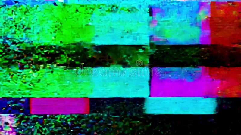 Interference on Retro Vhs Analog TV Static Signal Noise Screen, Pixel ...