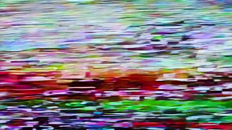 Interference on Retro Vhs Analog TV Static Signal Noise Screen, Pixel ...
