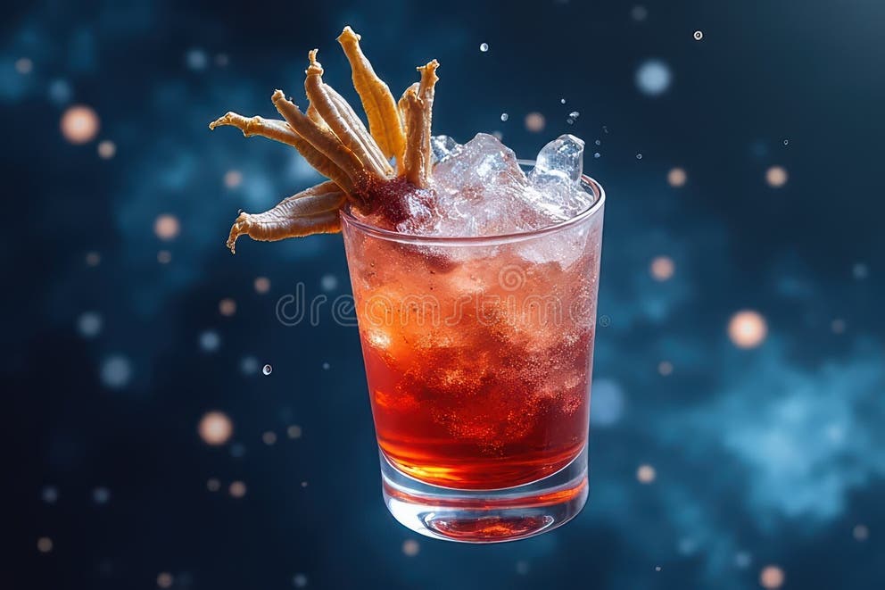 Intergalactic Smoothie and Cosmic View Stock Illustration ...