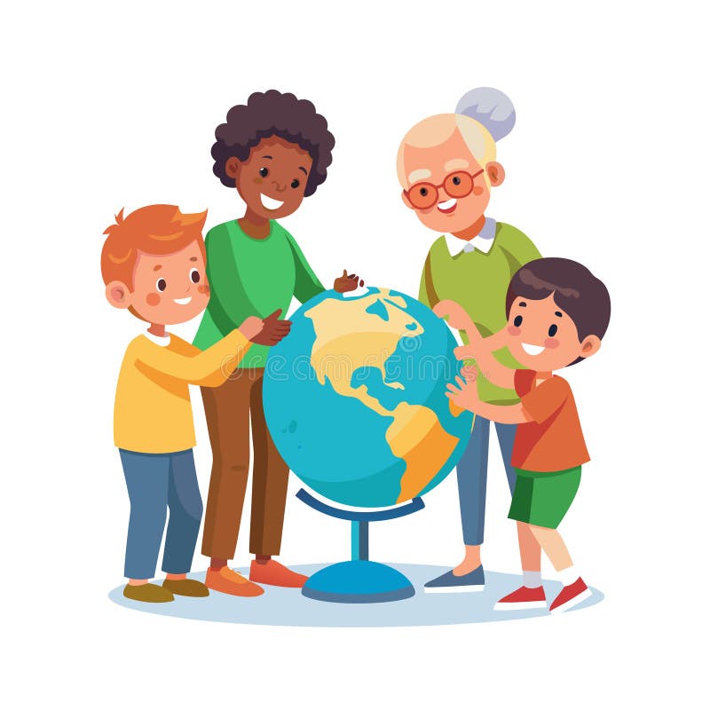 Intergenerational Group Stock Illustrations – 173 Intergenerational ...