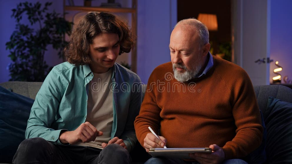 Intergenerational Knowledge Transfer between Two Generations Stock ...