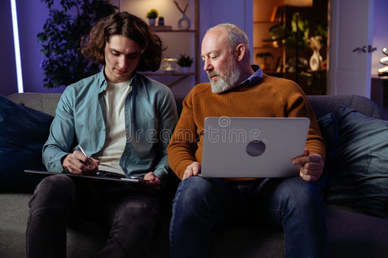 Intergenerational Knowledge Transfer between Two Generations Stock ...