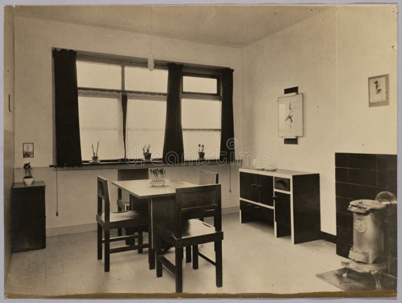 Interieur Werkmanswoning | Working-class House Interior Picture. Image ...