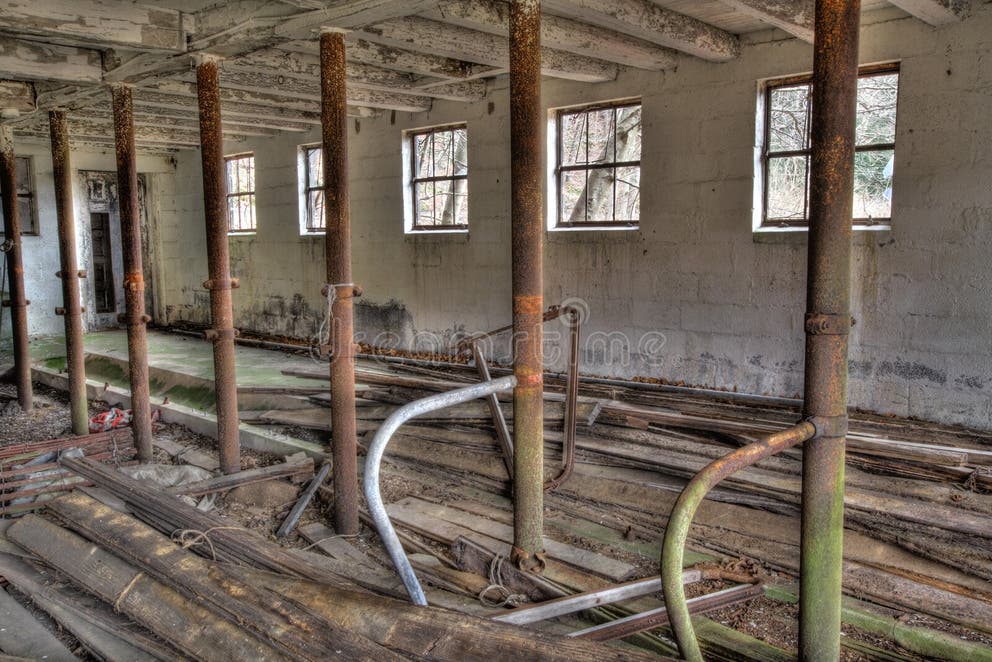 Interior of Abandoned Barn stock image. Image of dirty - 29513575