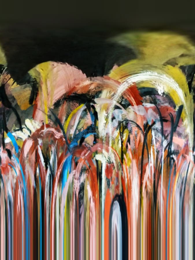 Abstraction. Interior. Graphic. Painting. Abstract. Art. Picture ...