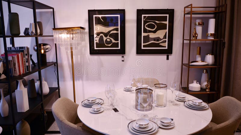 Interior of Almi Decor Store. Editorial Photography - Image of ...