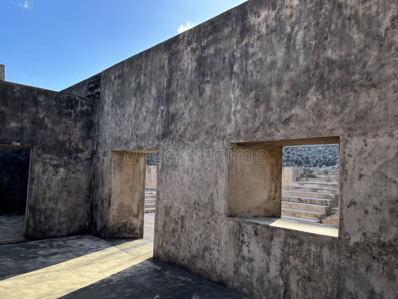 Interior of an Ancient Building in a City Stock Photo - Image of java ...