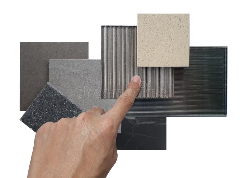 Interior Architect Chooses Material Samples for Modern Loft Style ...