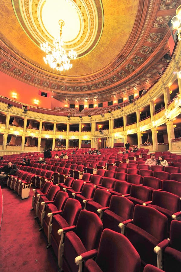National Opera Bucharest Hall Interior Stock Photos - Free & Royalty ...