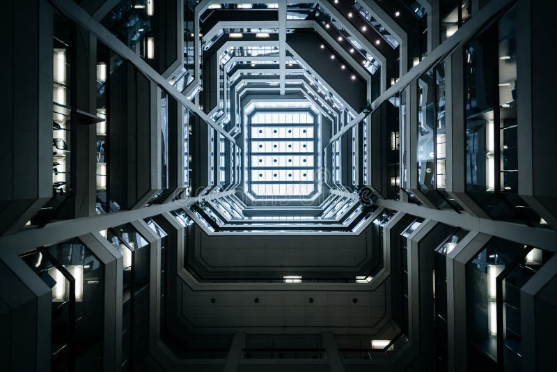 Toronto Atrium stock photo. Image of walking, truss, smooth - 1815660