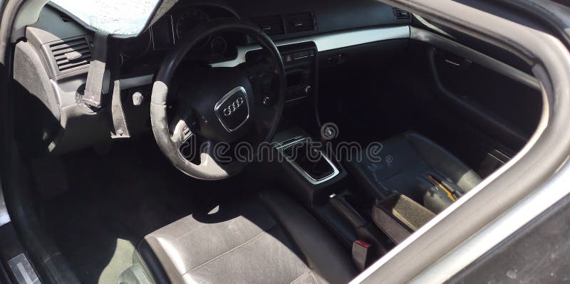 Interior Audi Awd Turbo 6 Speed Manual Editorial Photography - Image of ...