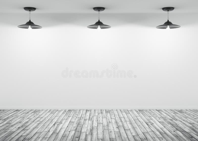 Background with Modern Lamps Stock Illustration - Illustration of house ...