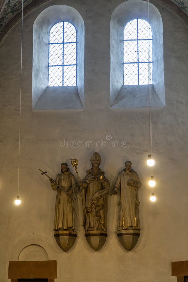 Interior of Basilica of Kloster Steinfeld Monastery, Germany Editorial ...