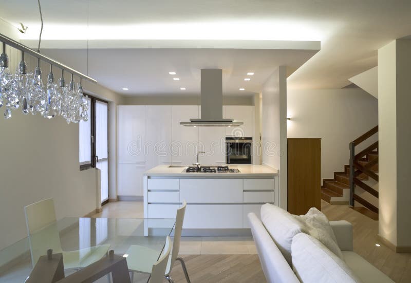 Interior beautiful house stock image. Image of corner - 13652773