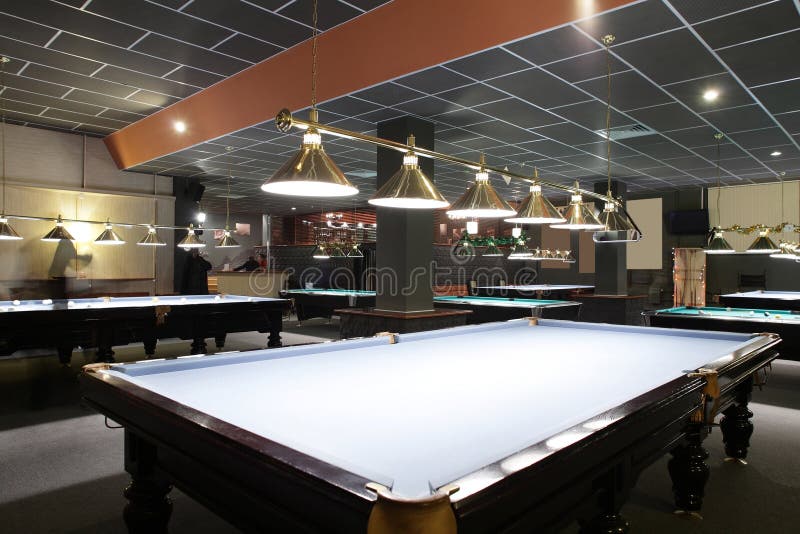 Modern Billiard Club Inviting To Play Stock Photo - Image of ...