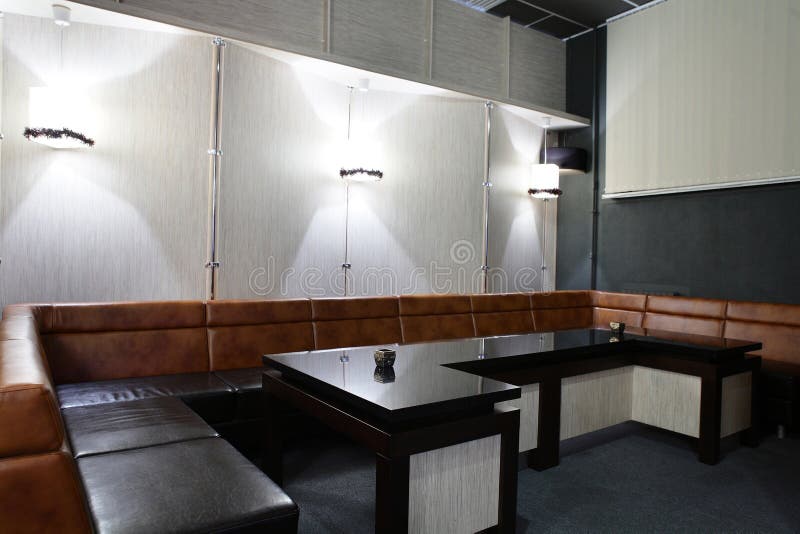 Interior of Beautiful and Modern Billiard Stock Photo - Image of home ...