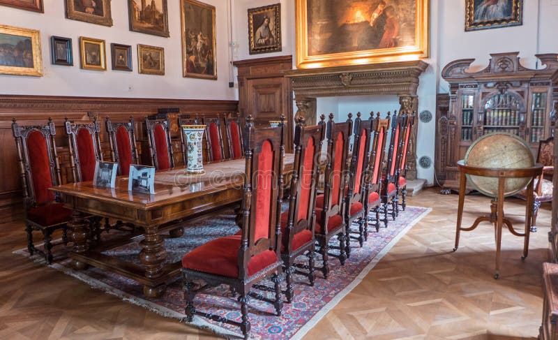 Interior of Bojnice Castle, Slovakia Editorial Stock Image - Image of ...